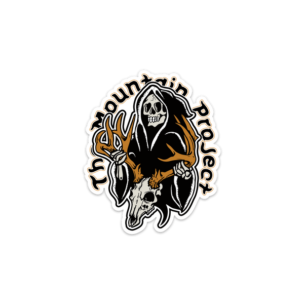 Reaper Logo Sticker - The Mountain Project